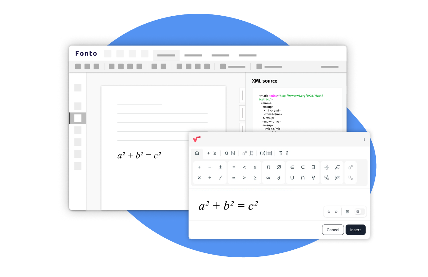 MathType by Wiris and Fonto - mathematical and scientific notations