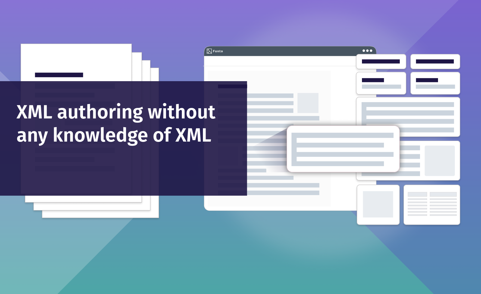 Xml Authoring Without Any Knowledge Of Xml Fonto