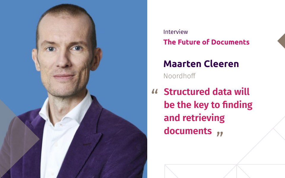 Maarten Cleeren (Noordhoff): "Structured data will be the key to ...
