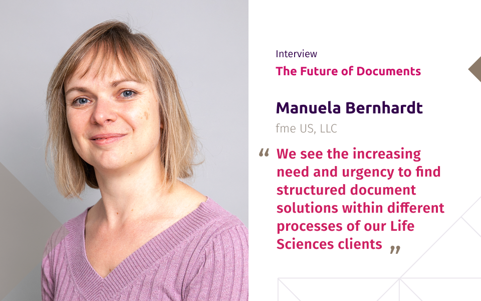 Manuela Bernhardt (fme): "We see the increasing need and urgency to ...